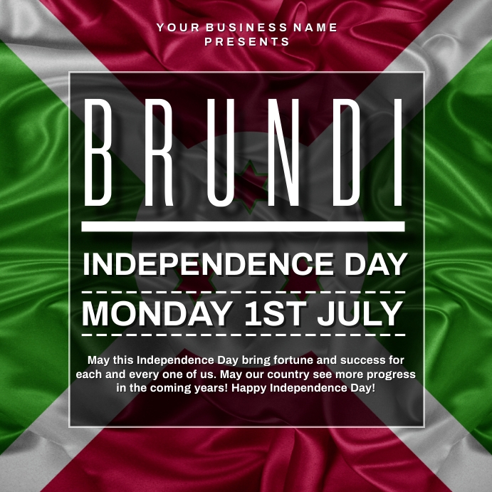 Plantilla de Brudi | PosterMyWall