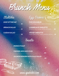 Breakfast Menu Template | PosterMyWall