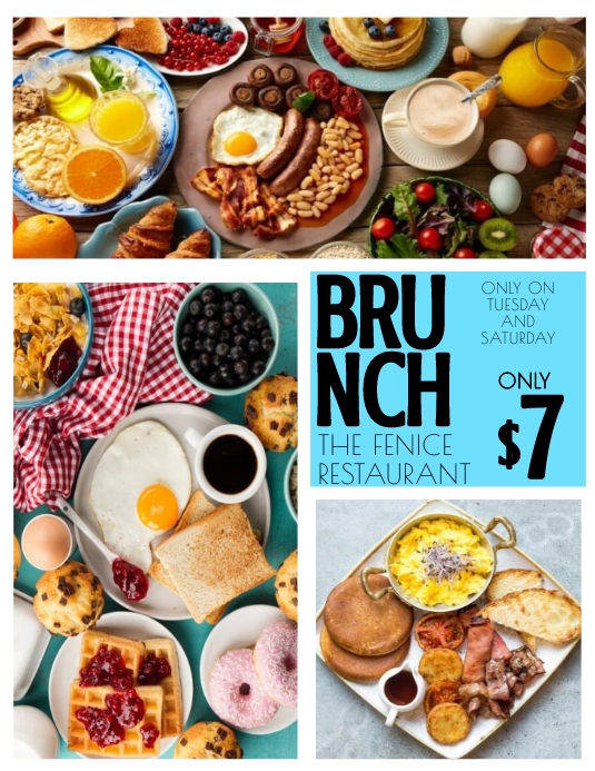 BRUNCH Template | PosterMyWall