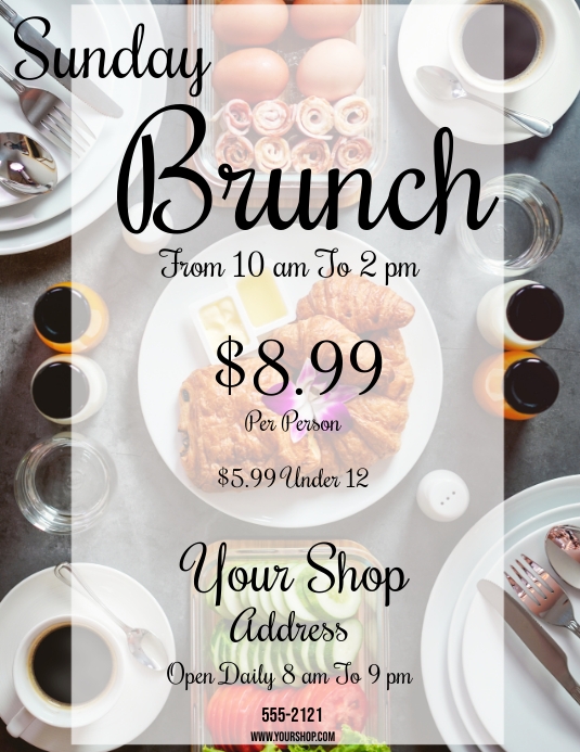 BRUNCH Templat | PosterMyWall