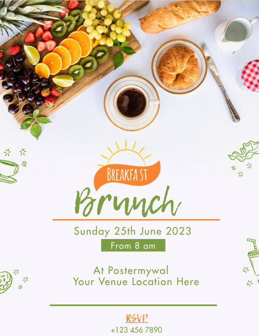 Brunch Template | PosterMyWall