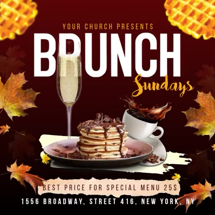 Brunch Template | PosterMyWall