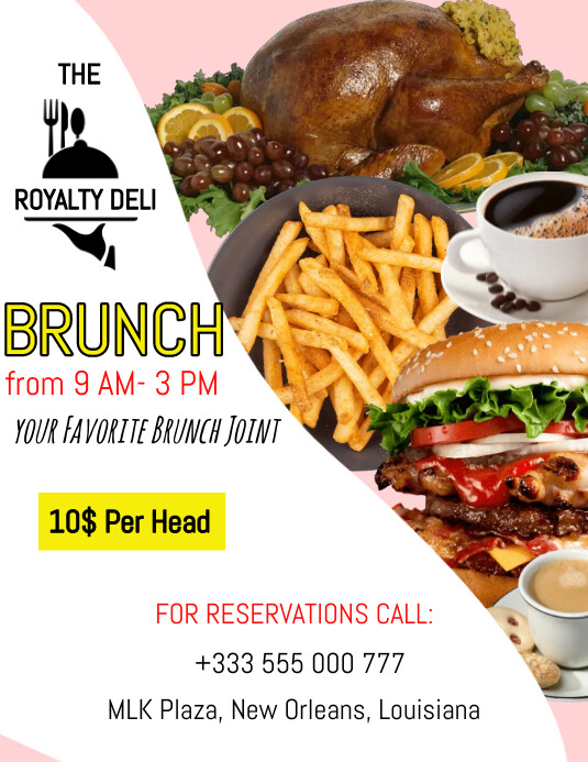 Brunch flyer template | PosterMyWall
