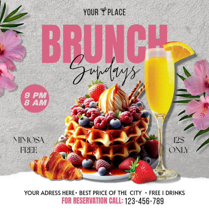 Brunch Instagram Post Template | PosterMyWall