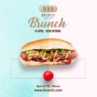 Brunch AD Template | PosterMyWall