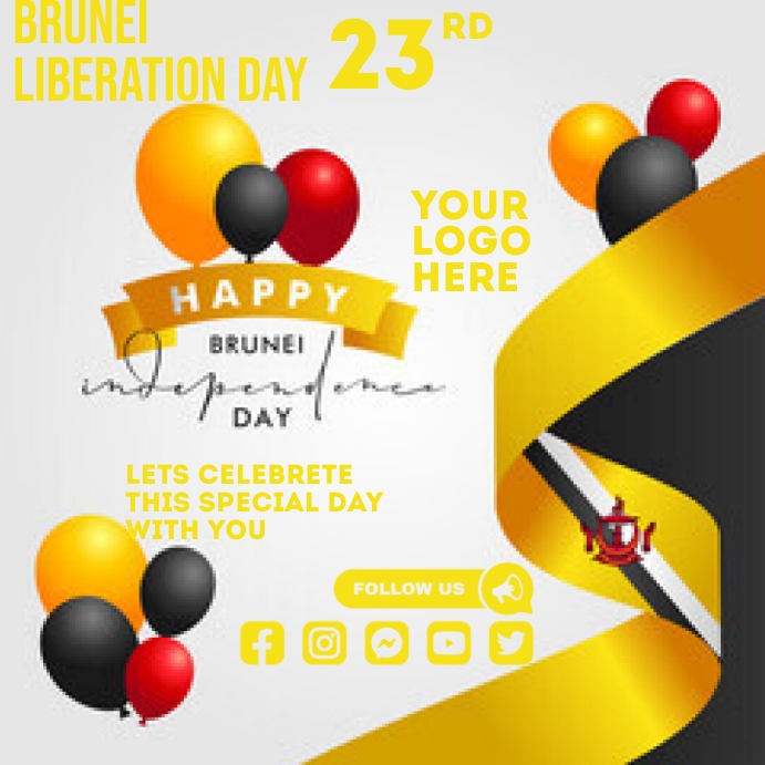 Copy of Brunei Independence Day | PosterMyWall