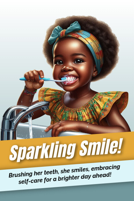 Brushing Template | PosterMyWall