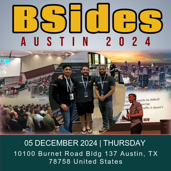 Copy of Bsides Austin 2024 Instagram Post | PosterMyWall