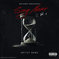 AP - Single Mixtape Song EP Album Cover Art A Template | PosterMyWall
