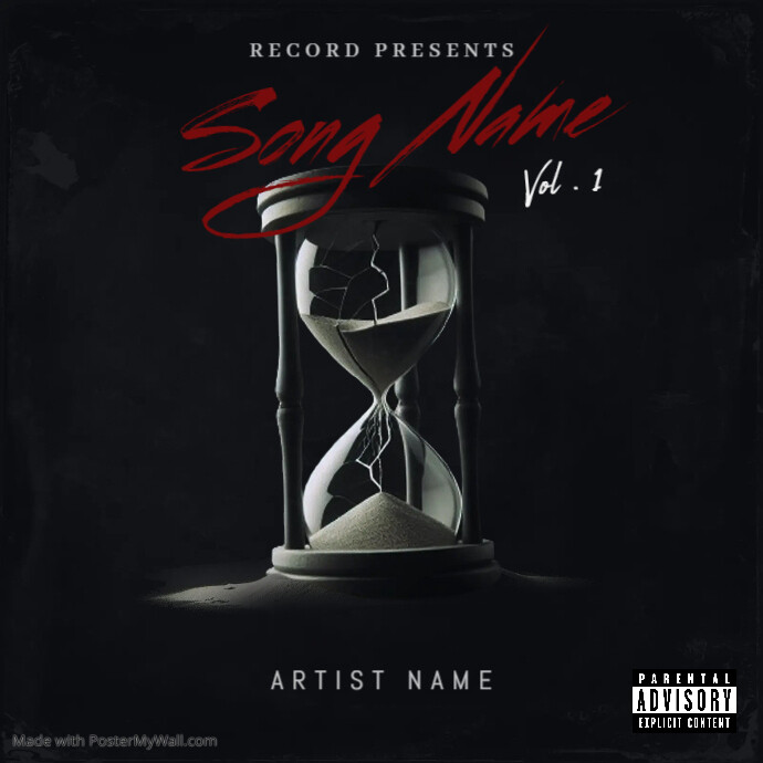 BT - Single Mixtape Song Album Cover Art. Templat | PosterMyWall