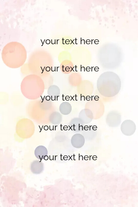 bubbles background Template | PosterMyWall