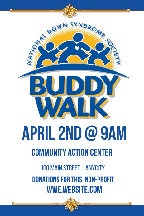 Buddy Walk Template | PosterMyWall