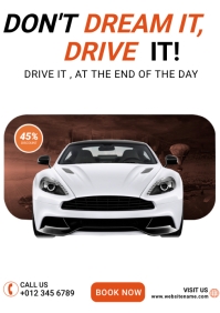 BUDGET CAR RENTAL TEMPLATE | PosterMyWall