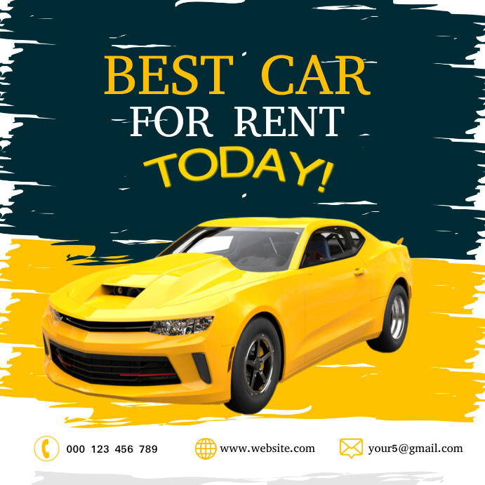 Copy Of BUDGET CAR RENTAL TEMPLATE PosterMyWall copy-of-budget-car-rental-template-postermywall