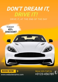 BUDGET CAR RENTAL TEMPLATE | PosterMyWall