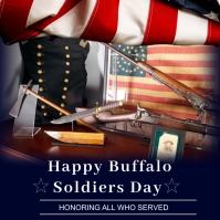 BUFFALO SOLDIERS DAY Template | PosterMyWall