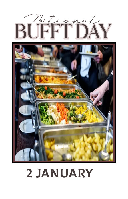 Buffet day Template | PosterMyWall