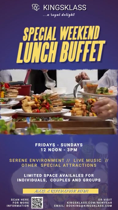 BUFFET Template | PosterMyWall