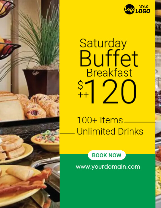 Buffet Food Flyer Template | PosterMyWall