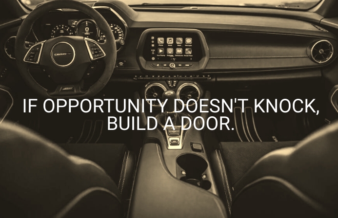 Copy of BUILD A DOOR QUOTE TEMPLATE | PosterMyWall