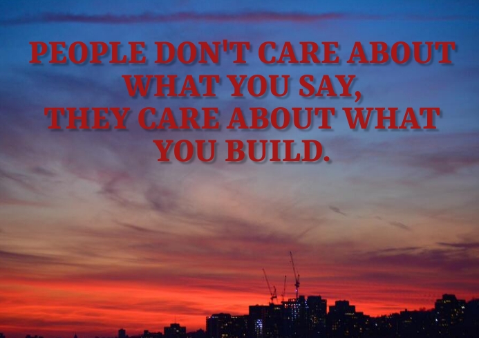 BUILD AND CARE QUOTE TEMPLATE | PosterMyWall