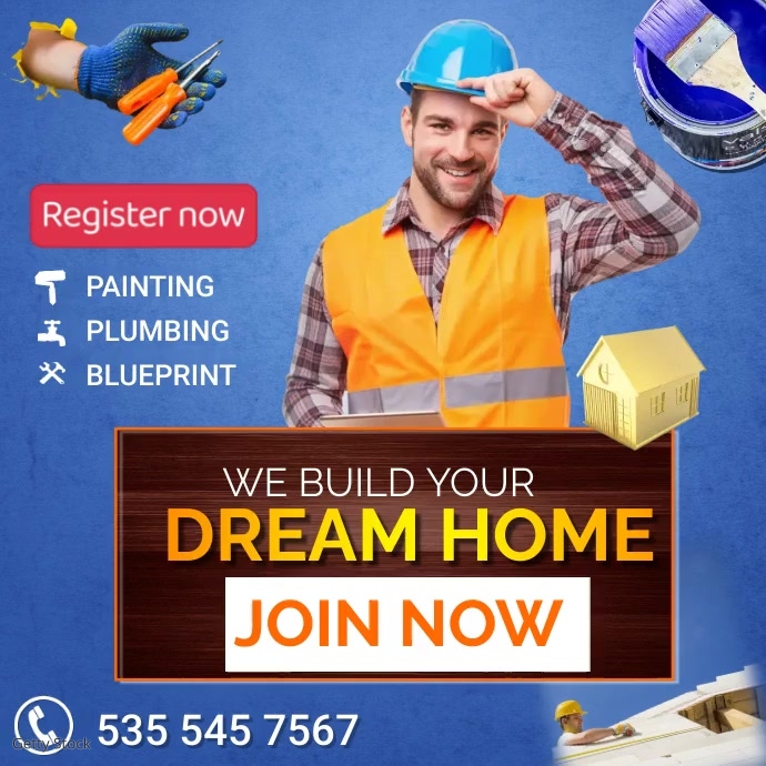 Builder ad Template | PosterMyWall