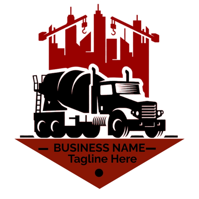 Building construction vehicles logo Template | PosterMyWall