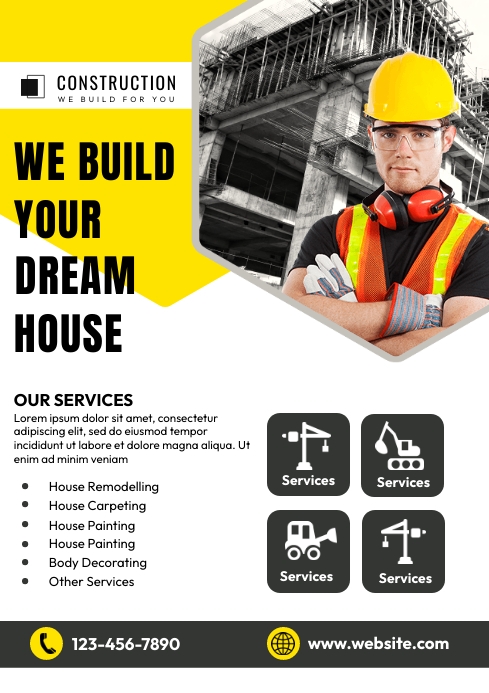 Building flyer Template | PosterMyWall