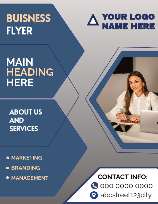 BUISNESS FLYER|COMPANY FLYER Template | PosterMyWall
