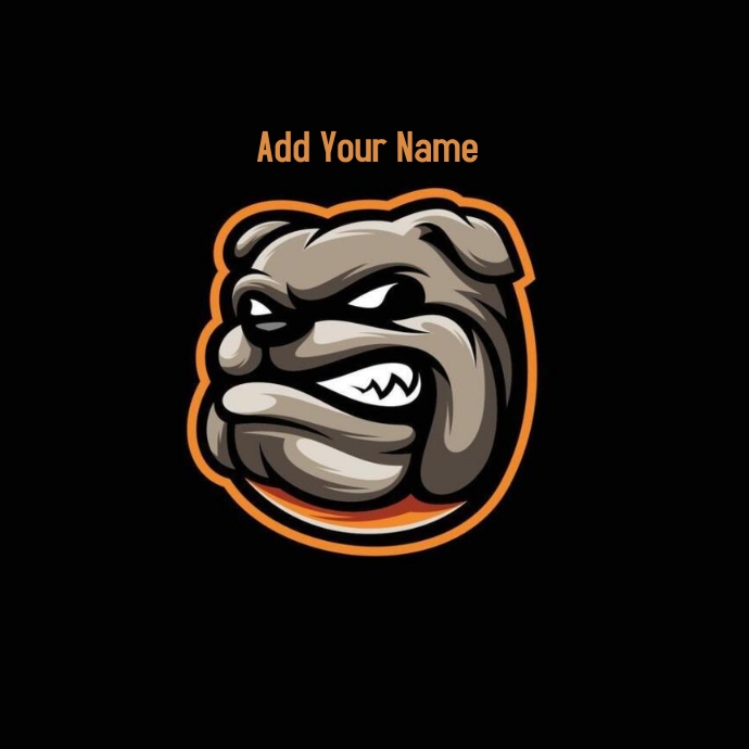 Bulldog Logo Mascot For Esport / gamer Template | PosterMyWall