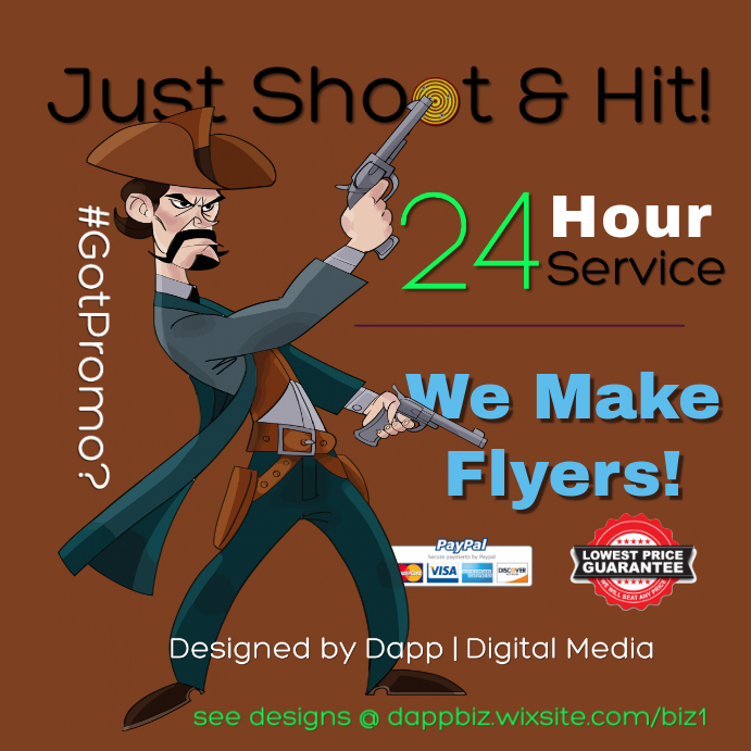 bullet Template | PosterMyWall