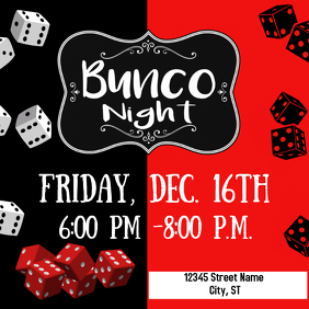 Bunco Template | PosterMyWall