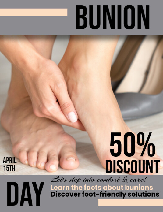 Plantilla de Bunion Day | PosterMyWall