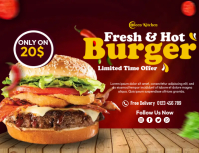 Burger Ad Template | PosterMyWall