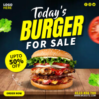 Burger Ads Template | PosterMyWall