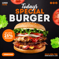 Burger Ads Template | PosterMyWall