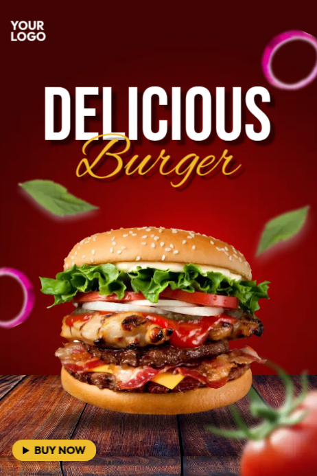 Copy of Burger Ads Poster | PosterMyWall