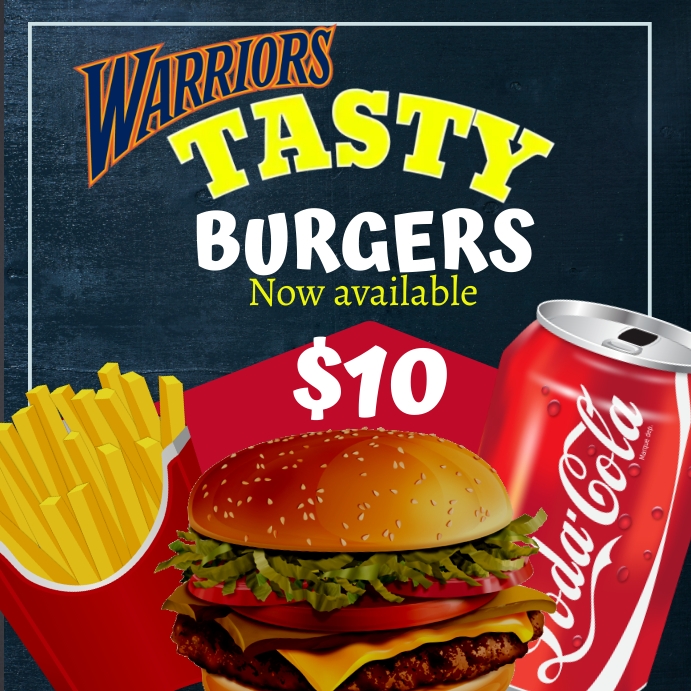Plantilla de Burger Bar Combo Pack Ad | PosterMyWall
