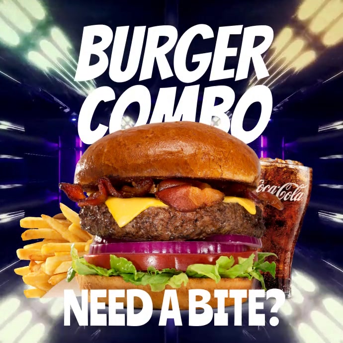 Burger combo Template | PosterMyWall