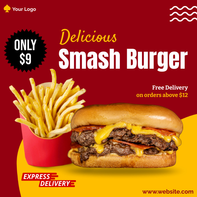Burger Deal Template | PosterMyWall