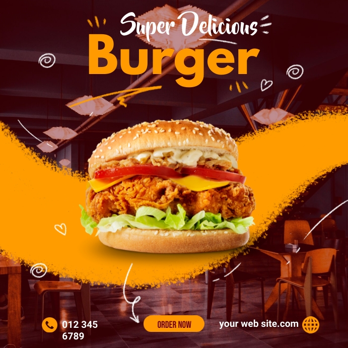 Copy of Burger Deals | PosterMyWall