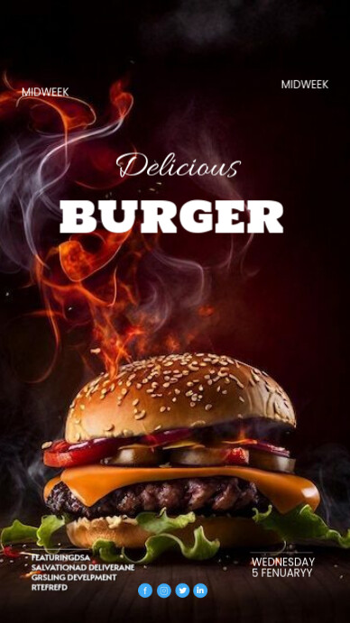 burger Template | PosterMyWall
