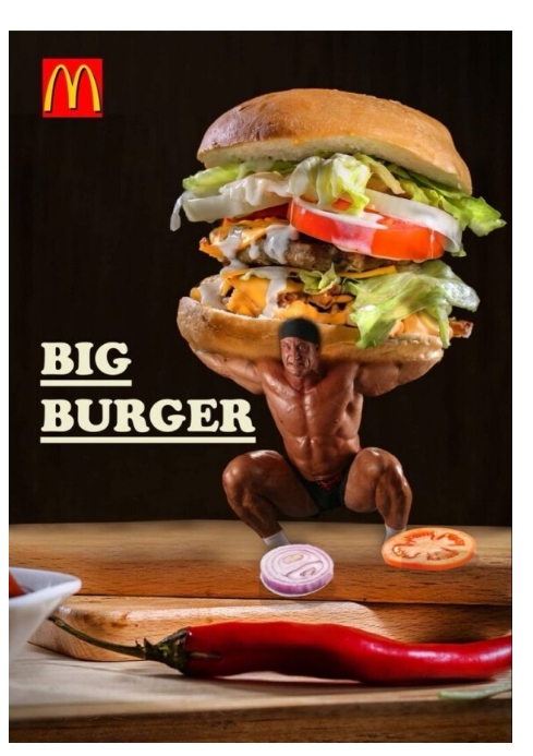 Burger Template | PosterMyWall