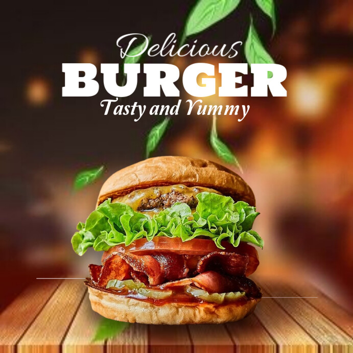 Burger Flyer Design Template | PosterMyWall