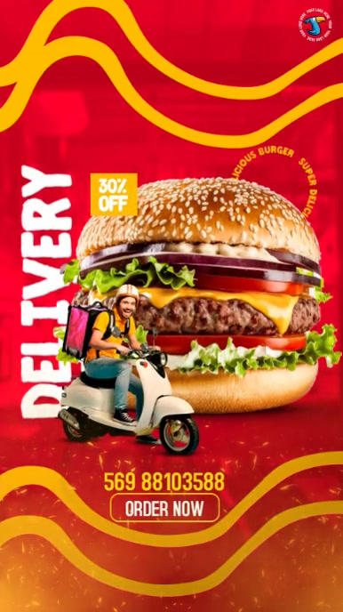 burger flyer template | PosterMyWall