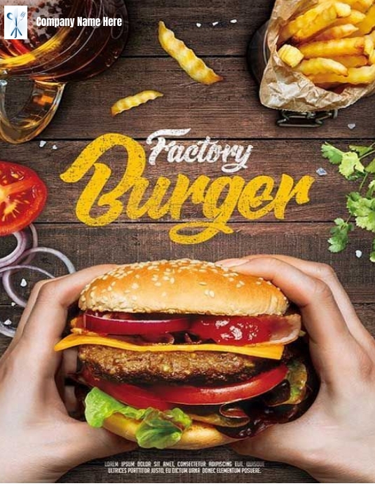 Burger flyer template | PosterMyWall