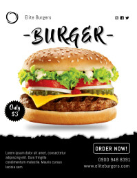 Burger flyer template | PosterMyWall