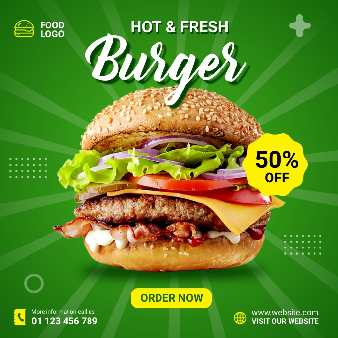 Insta Burger Logo