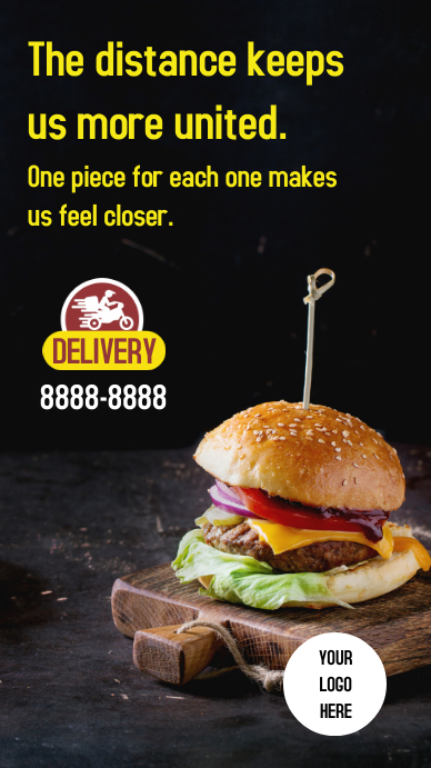 Burger Instagram Stories Template | PosterMyWall