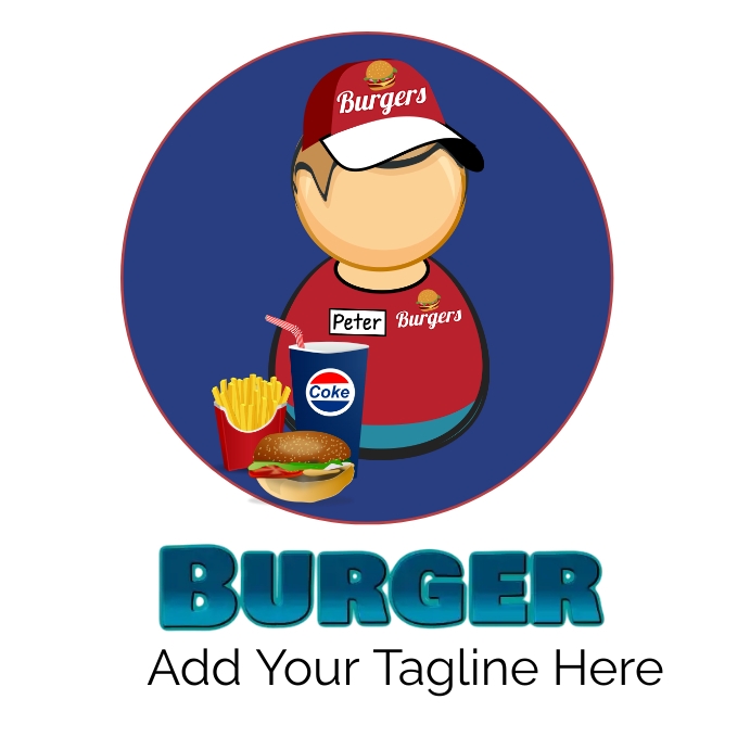 Plantilla de Burger logo, fast food logo design | PosterMyWall
